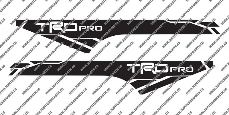 Tacoma Bed Decal E DualColor (3rdG) – Jupiter on Earth